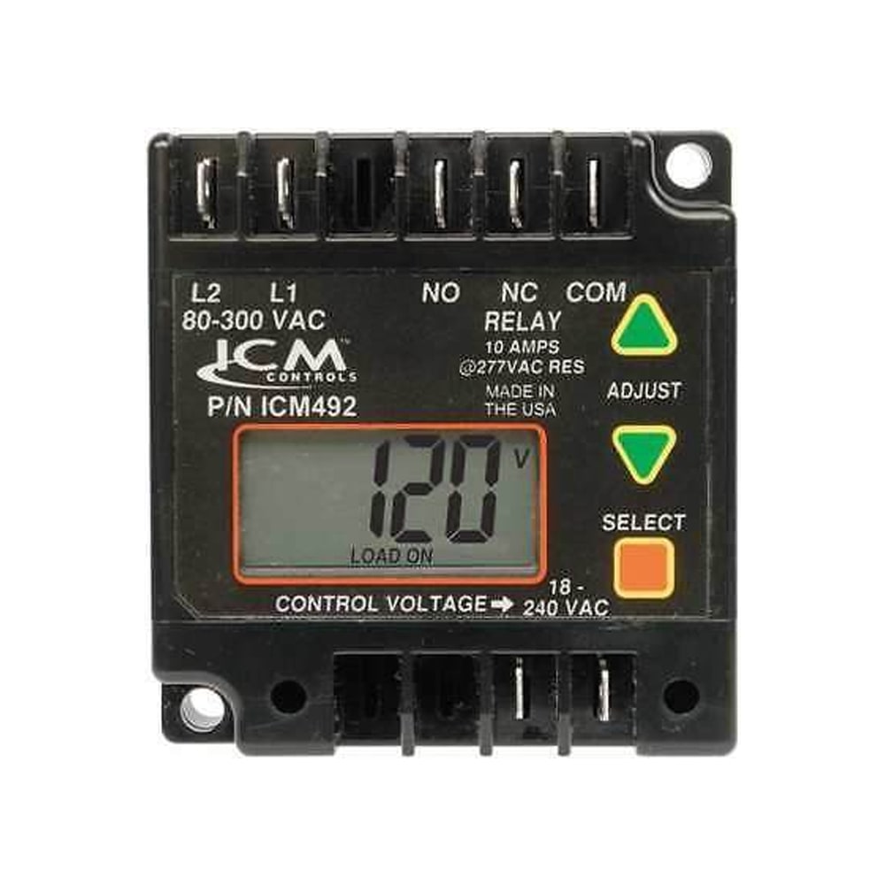 PROTECTOR DE FASE DIGITAL MONOFASICO ICM (V: 95-270) | typ.mx